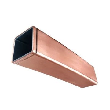 Quality Recyclable Copper Square Pipe Environmentally Friendly for sale