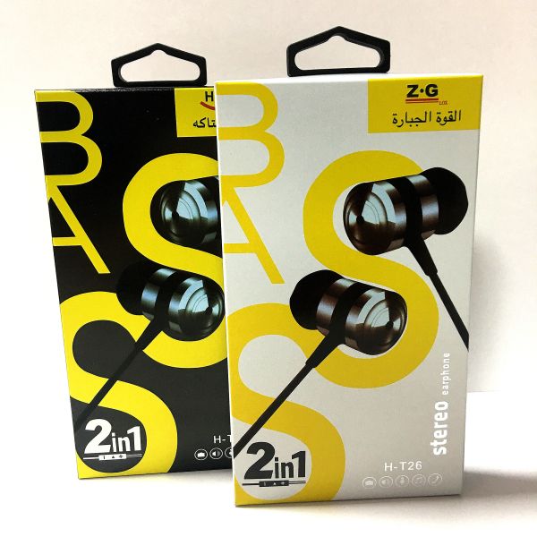 Quality CMYK / Pantone Electronics Packaging Box Hanging Earphone Packaging Box for sale