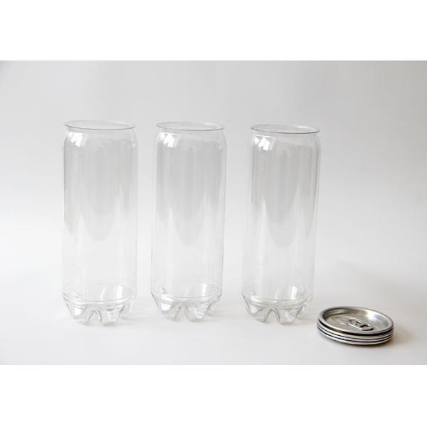 Quality Customized Air - proof transparent soft drink Beverage Cans , PET bottle 206 # for sale