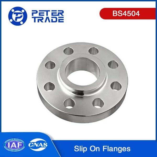 Quality BS4504 PN 25 Code 112 A105 A182 CS And SS Slip On Flanges SORF Raised Face For Petrochemical Industry for sale