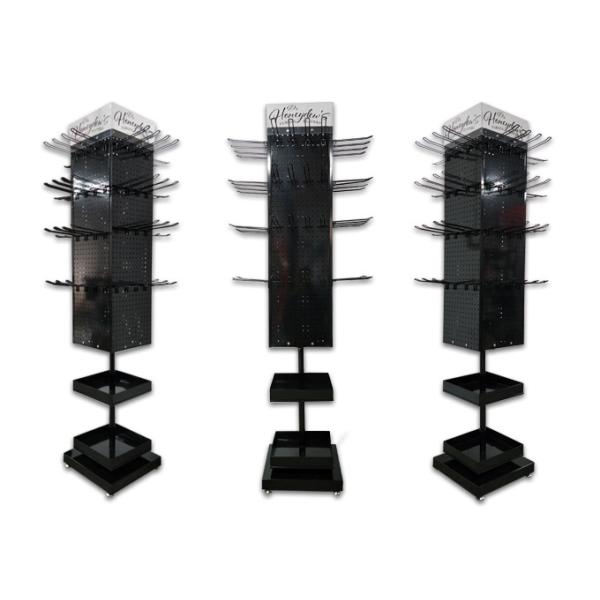 Quality Bangle Jewelry Rack Battery Powered Rotating Display Stand for sale