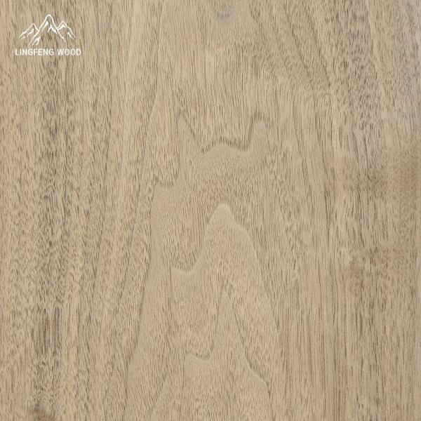 Quality American Walnut Wood Veneer Flat Cut 0.45mm For Wallcovering for sale