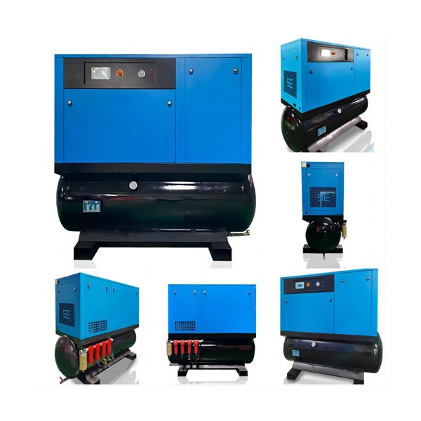 Quality Laser Cutting All In One Rotary Screw Type Air Compressor For Laser Machine 11Kw 15HP for sale