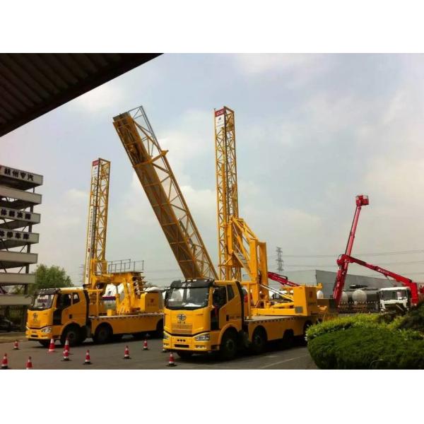 Quality High Efficiency 22m Mobile Bridge Inspection Platform With Hydrostatic Drive for sale