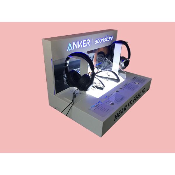 Quality Earphone Desktop Metal POP Displays Multiscene Chargeable Durable for sale