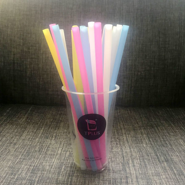 Quality Biodegradable Bendable Paper Straws , Recycled Paper Straws Natural Corn Eco Pla for sale