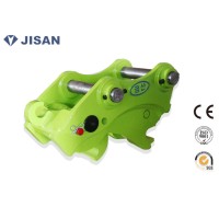 Quality Push Type Excavator Quick Coupler 380-420mm Pin Distance For  PC120 for sale