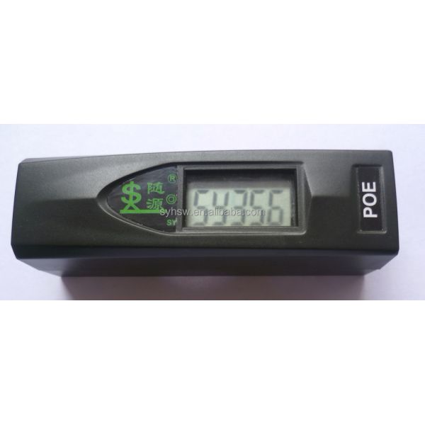Quality 48V POE RJ45 Surge Protective with LCD Counter ABS Shell Material and 5V Line for sale