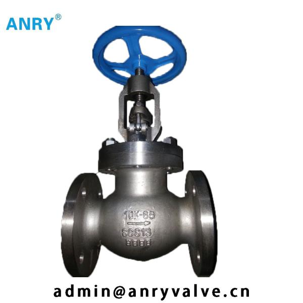 Quality RF CS Globe Valve WCB BS 1873 Straight Pattern 13%CR Globe Valve Flange Type for sale