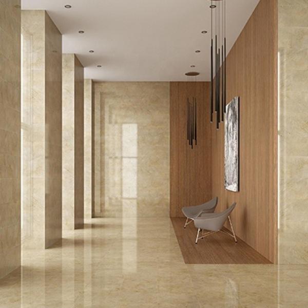 Quality Wholesale polished high quality cream marble tile for sale