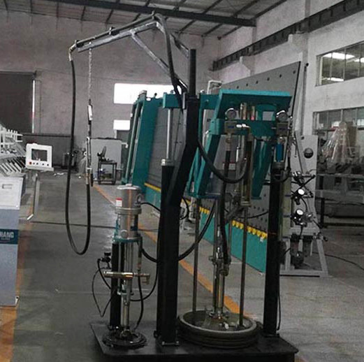 Quality Semi Automatic Sealant Extruder Two Component 4L / Min With Pump A / B for sale