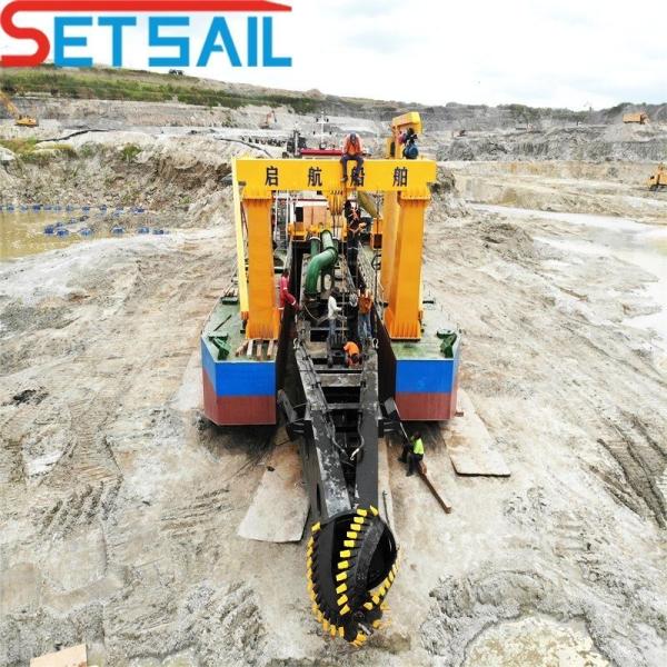 Quality Fada Gerbox 8 Inch Cutter Sucion Dredger with 1.5m Height and Hydraulic Diesel for sale
