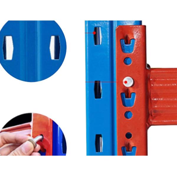 Quality Adjustable Heavy Duty Industrial Pallet Racking Metal Storage Rack TUV ISO for sale