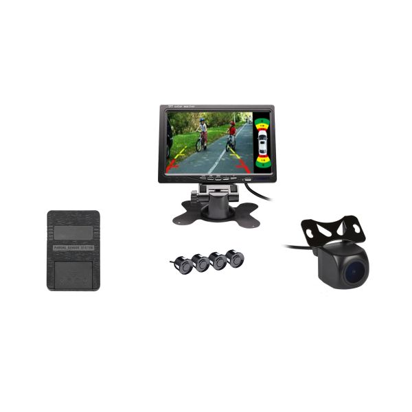 Quality DC12V - 24V Car Parking Sensor With Camera 7