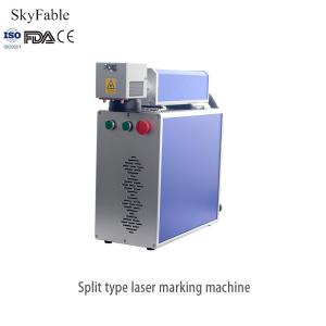 Quality High Speed 20W Fiber Laser Engraver Air Cooling Metal Laser Marking Machine for sale