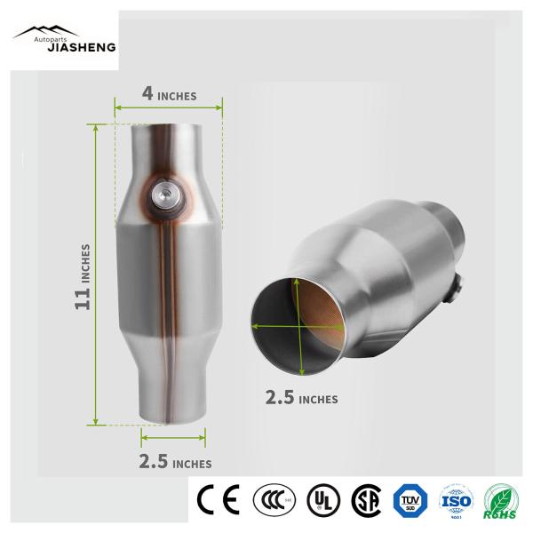 Quality 2.5" Stainless Steel Catalytic Converter High Quality Exhaust Front Part Auto for sale