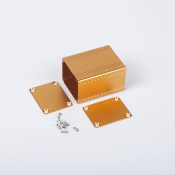 Quality Small Aluminum Metal Housing For Transformer Project Box Width38mm Height30mm In for sale
