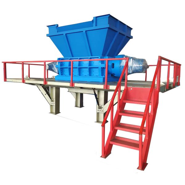 Quality 3000kg/h Waste Wood Pallet Mattress Shredder Recycling Plastic Furniture Efficiently for sale