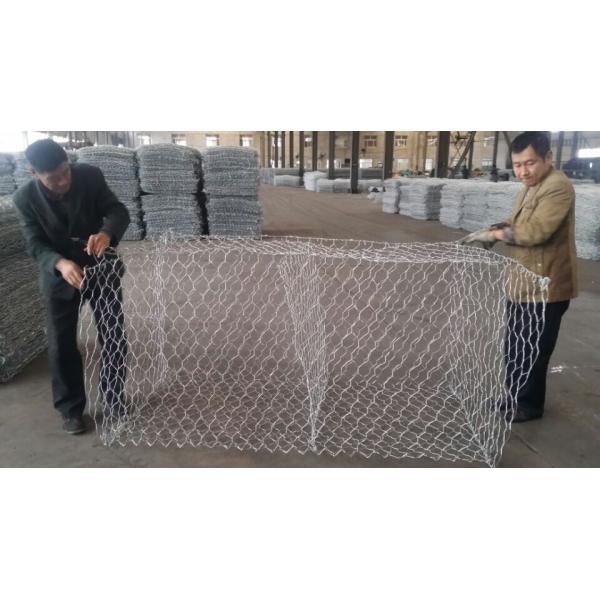 Quality Double Twisted Gabion Basket Hexagonal Shape Building Gabion Baskets for sale