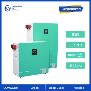 Quality Customized Lithium Ion Battery Pack LifePo4 24V 48V 200Ah Powerwall battery For for sale