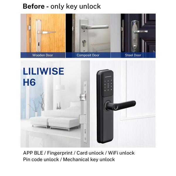 Quality Inteligente Bluetooth Digital Door Lock For Apartment Hotel for sale