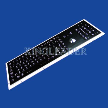Quality IP65 Black Dust Proof Keyboard Industrial With Function Keys Number Keypad for sale