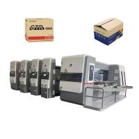 Quality 220v 2800mm Model Flexo Printing Slotting Die Cutting Machine Three Color Ink for sale