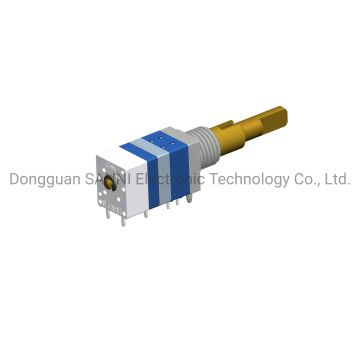 Quality Double Shaft Absolute Rotary Encoder 16 Bit Integrated Six Gang for sale