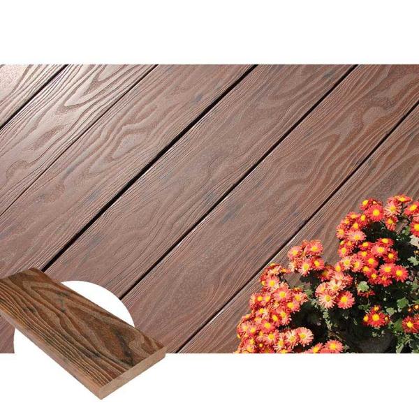 Quality Resilient Coffee Solid Composite Trim Boards For Commercial Streets for sale