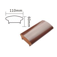 Quality Modern Indoor Balustrades PVC Stairs Handrail with Sample Lead Time and SO110 for sale