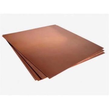 Quality ASTM AISI Red Copper Sheet Good Processing Properties for sale