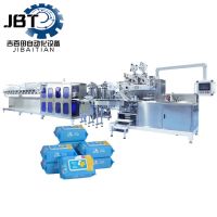 Quality Flexible Non Woven Fabric Wet Tissue Machine Customization Folding Styles for sale