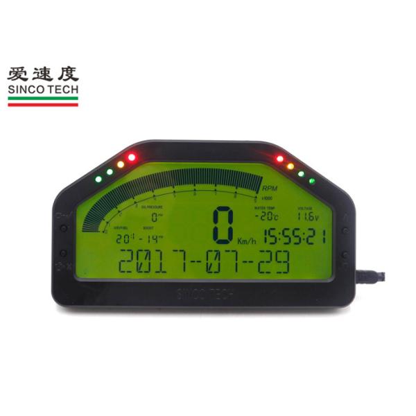 Quality Multifunction Race Car Dashboard / Aftermarket Dash Gauges Sincotec Sensor Kit for sale