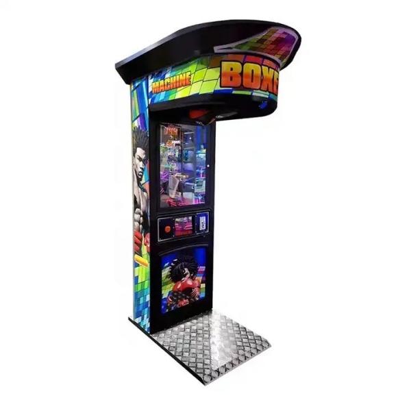 Quality AU Plug Coin Operated Punchbag Machine Dragon Punch Boxing Machine for sale