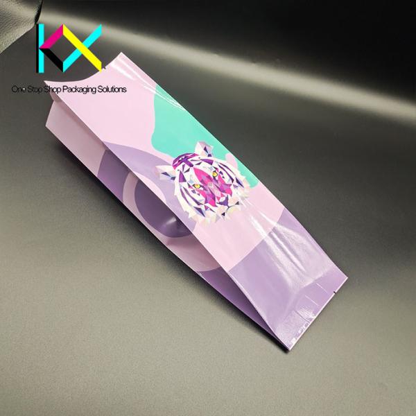 Quality Low Moq Tea Packaging Bags Side Gusset Custom Tea Pouches With Good Barrier for sale