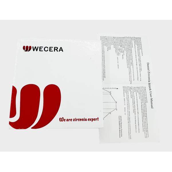 Quality Sintering Temperatureage 1500C Pre-Colored Zirconia Disks with 100% Tosoh for sale