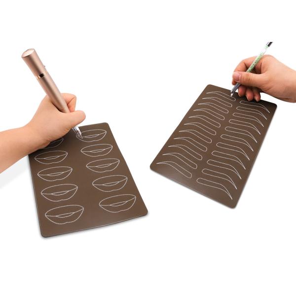 Quality Microblading Inkless Artificial Practice Skin Double Sides Tattoo Practice Skin for sale