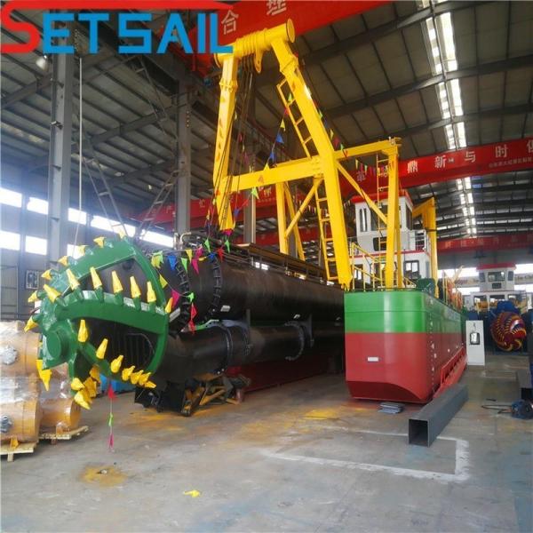 Quality 16 Inch Cutter Suction Sand Dredger with Hydraulic and Maximum Dredging Depth 13 for sale