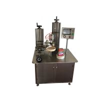 Quality Durable Makeup Boxes Packing Sticky Semi Automatic Canning Tape Sealing Machine for sale