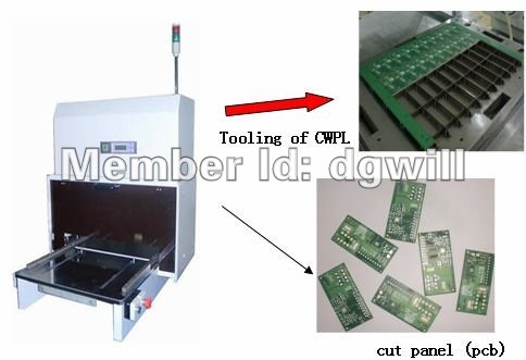 Quality Pneumatic PCB Punch Depanel,High Precision Pcb Separator Machine for Cutting Fpc for sale