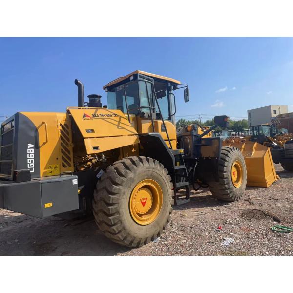 Quality 2018 Used Wheel Loader SDLG LG968V Rated Loader 6 Tons for sale