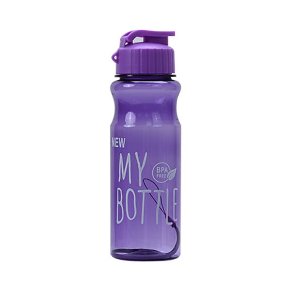 Quality Custom 500ML PET BPA Free Personal Cup Sport Plastic Drinking Water Bottles With Strap Multi Colors for sale