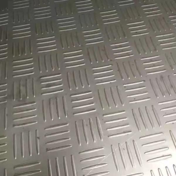 Quality 201 304 316L Anti Slip Checkered Stainless Steel Sheet for sale