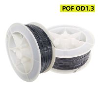 Quality POF OD1.3 Om1 Om2 PMMA Fiber Optic Cable Coaxial Type Large Aperture Factory Price For Signal Trans/Docrating for sale