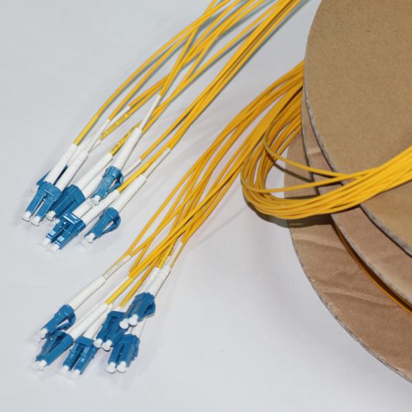 Quality LSZH Patch Cable 12F LC UPC Singlemode Fiber Optic Pre installed Multiple for sale