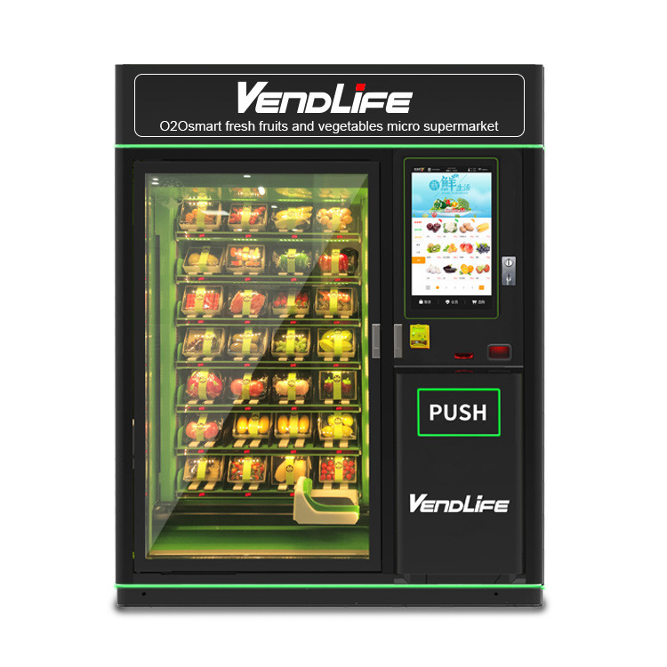 Quality Bento Box Natural Food Vending Machine 220V OEM With Elevator System for sale