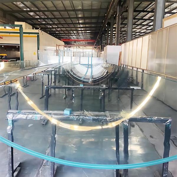 Quality Tempered Laminated Safety Glass for Building Skylight Curtain Wall in Fine Polished Edge for sale