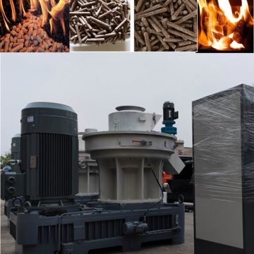 Quality Robust 380v Sawdust Pellet Machine 10-20% Moisture Content for sale