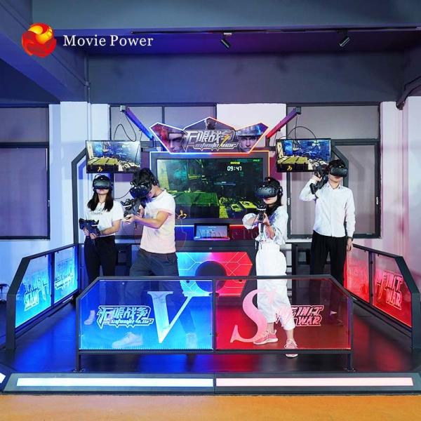 Quality VR Aircraft Game Machine 9D Infinite War Shooting Simulator Stand Motion for sale