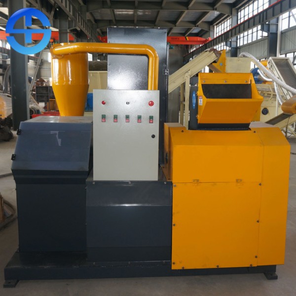 Quality 23.12 Kw Scrap Metal Recycling Machine Cable Granulation Plant 150-200 Kg/H for sale
